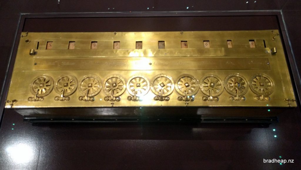 Blaise Pascal’s Mechanical Calculator – Brad